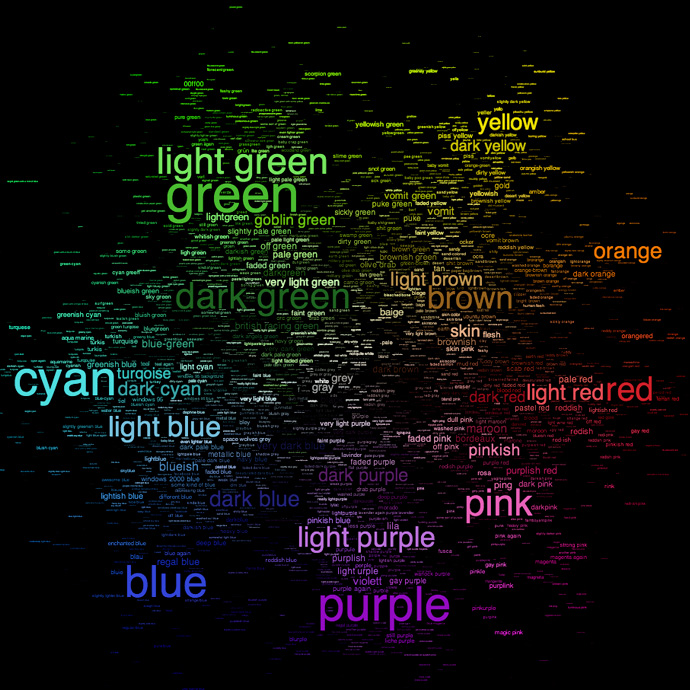 LUMINOSO’S COLOUR CLOUD | My Favourite Colour